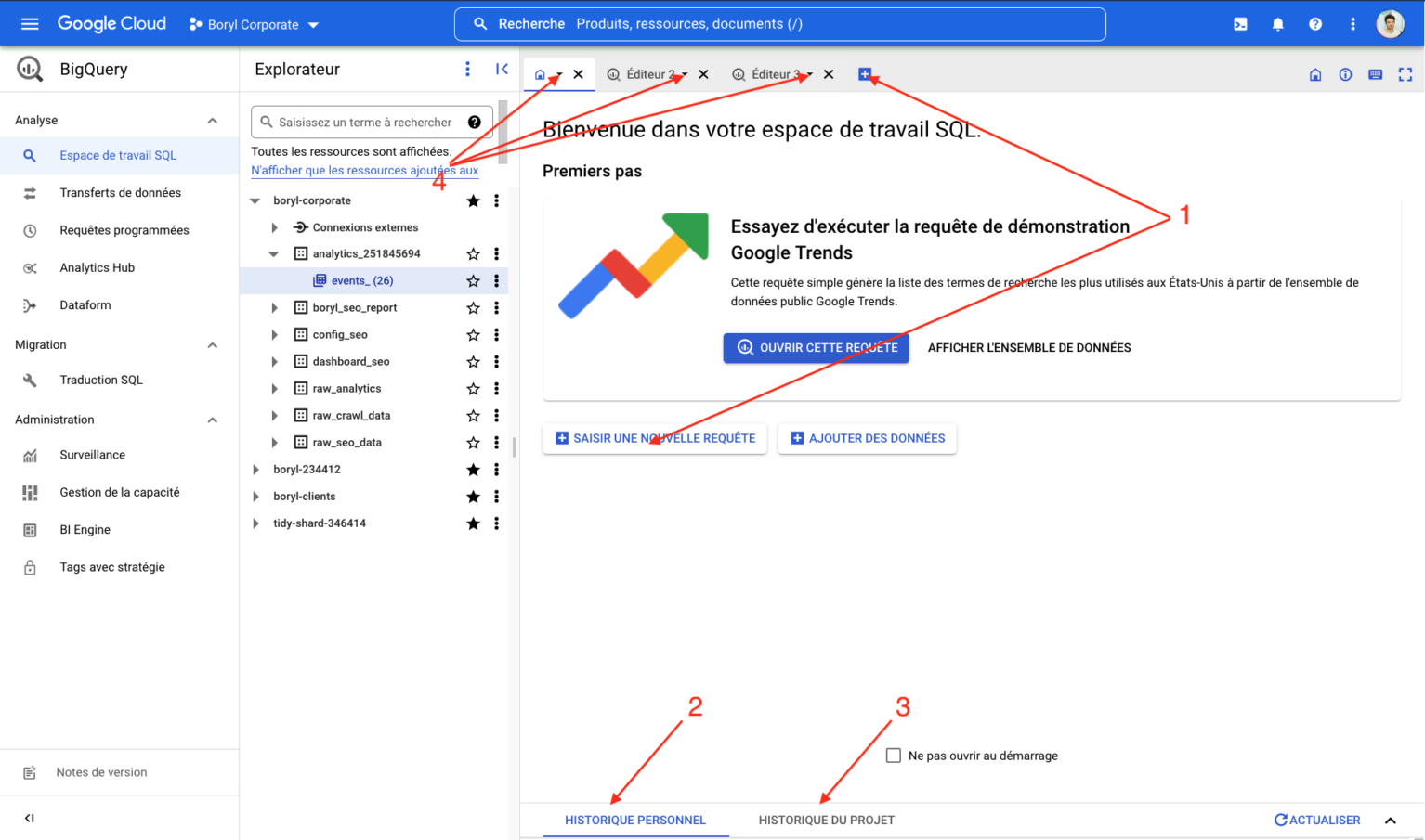 Google BigQuery : Formation/Guide complet 2023